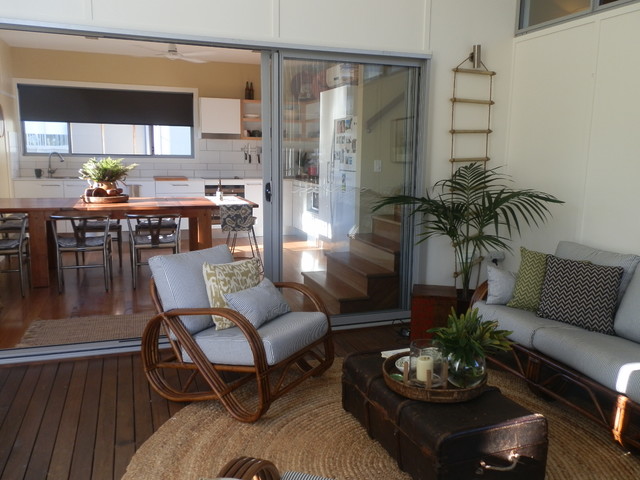 Kula beach shack Mt Coolum Sunshine Coast QLD - Beach Style - Living ...