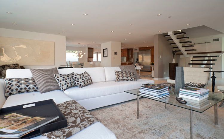 LA Home - Contemporary - Living Room - Los Angeles - by Living in Space ...
