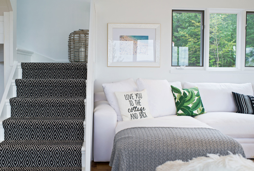 Lake Muskoka Contemporary Renovation - Contemporary - Living Room ...