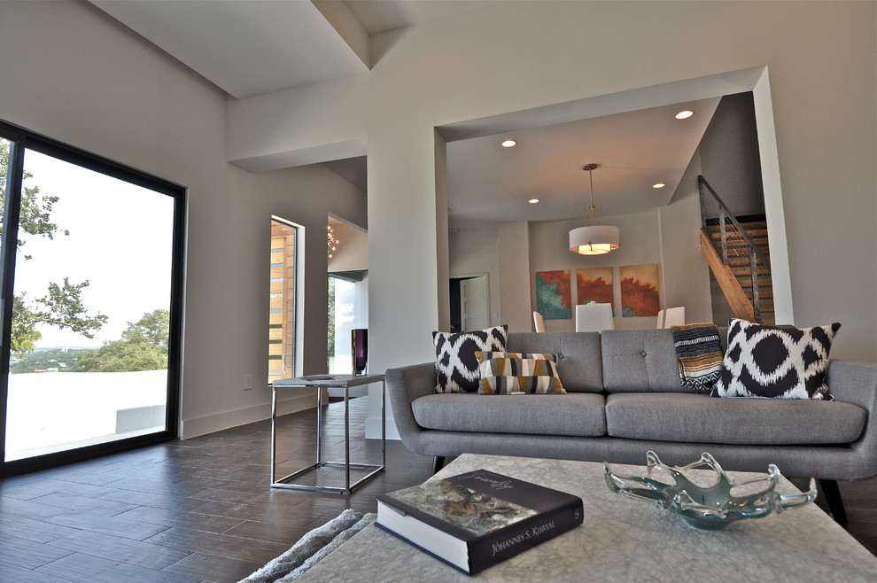 Lake Travis Retreat - Contemporary - Living Room - Austin - by ísARK ...