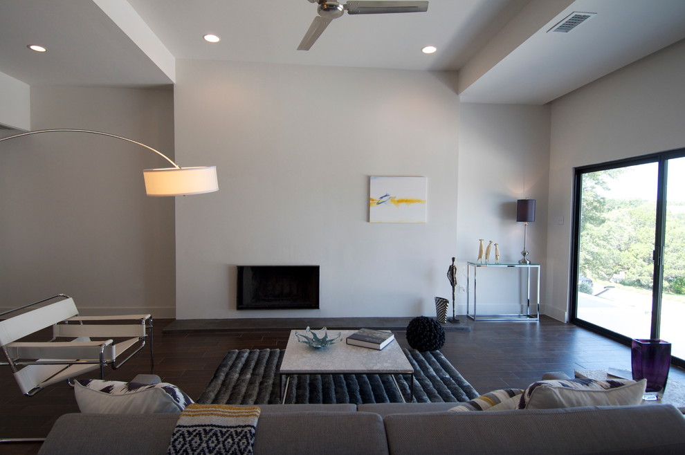 Lake Travis Retreat - Contemporary - Living Room - Austin - by ísARK ...
