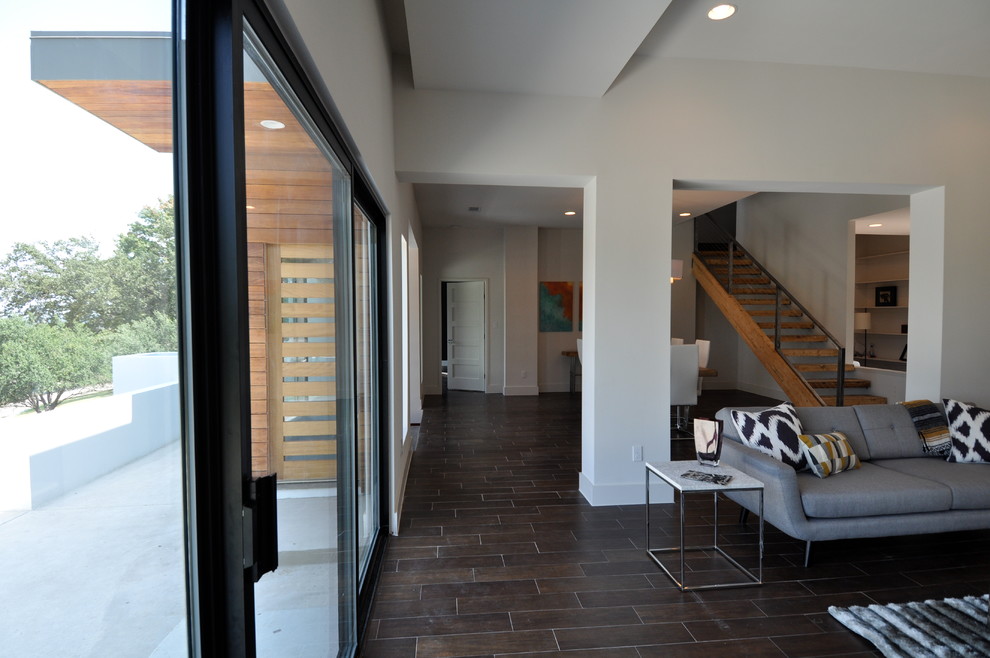 Lake Travis Retreat - Contemporary - Living Room - Austin - by ísARK ...