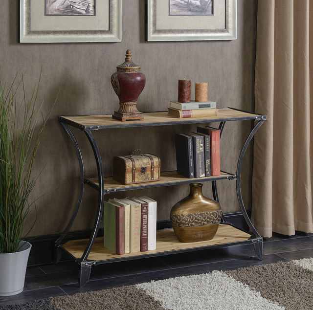 Laredo 3 Tier Console Bookcase - Montagne - Salon - Chicago - par ...