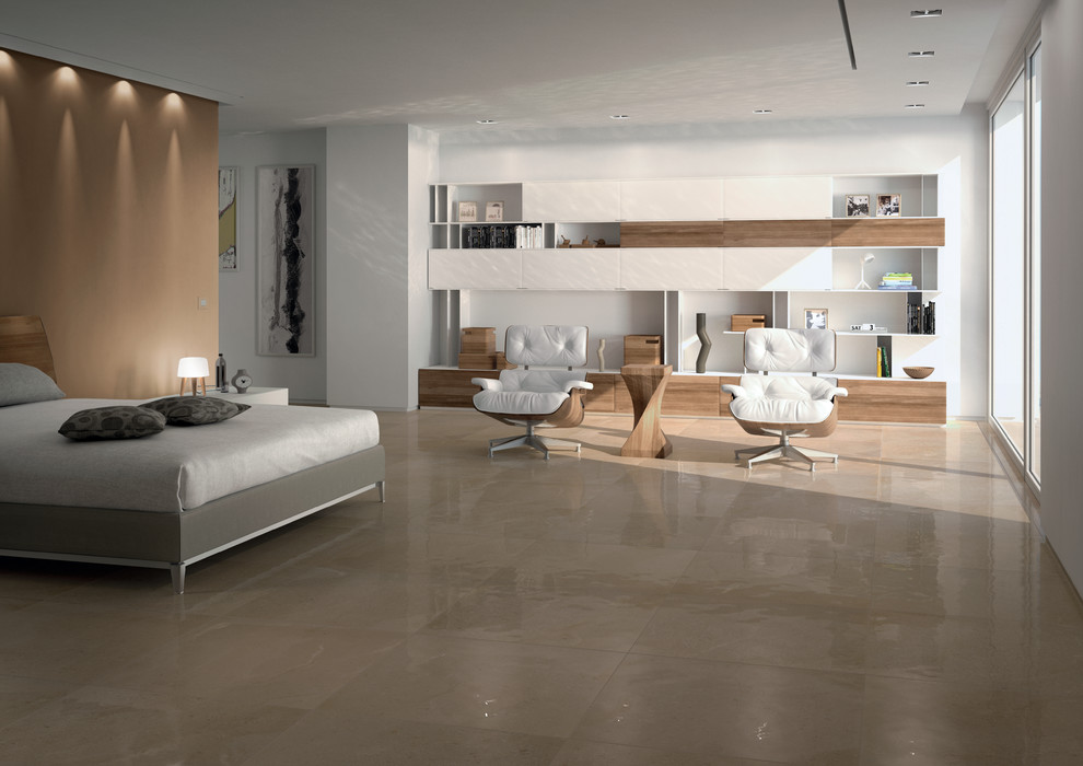 LARGE FORMAT PORCELAIN - Modern - Living Room - Other - by Tile Supply ...