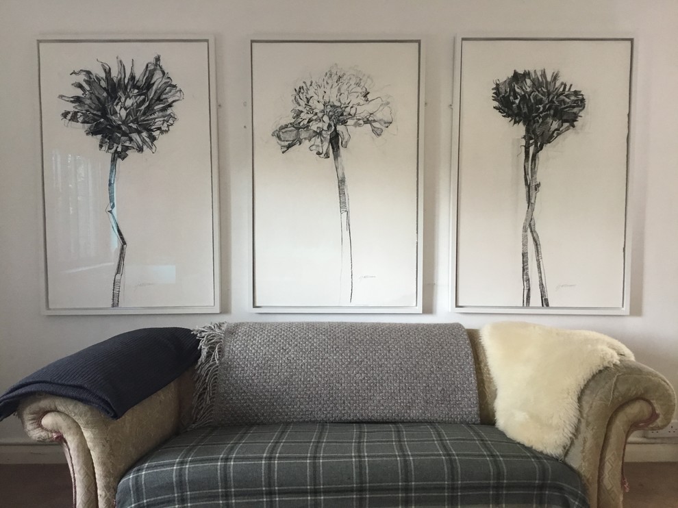 Large scale drawings for a small cottage - Shabby-chic Style - Living ...