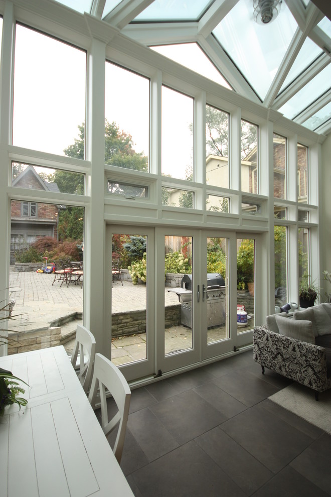 Large Solariums - Traditional - Living Room - Toronto - by Perma-Wood ...