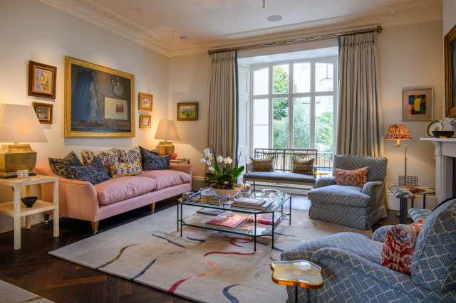 London - Transitional - Living Room - London - by Mitchell Berry ...