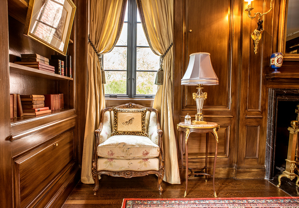 Laurel Hollow Library - Traditional - Living Room - New York - by ...
