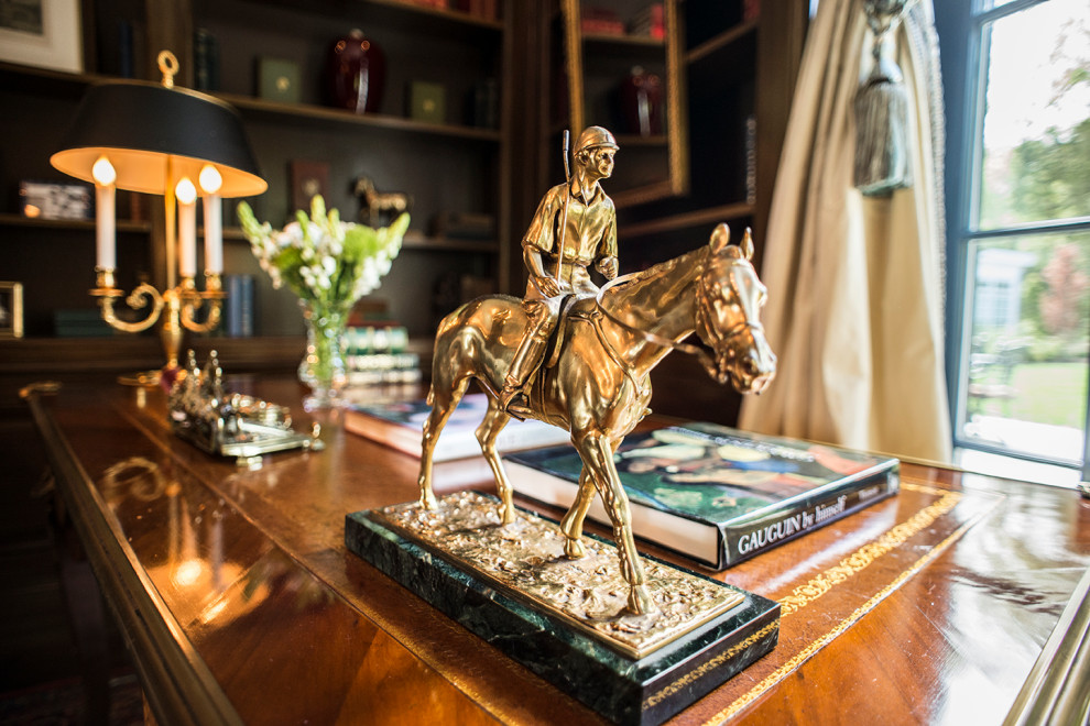 Laurel Hollow Library - Traditional - Living Room - New York - by ...