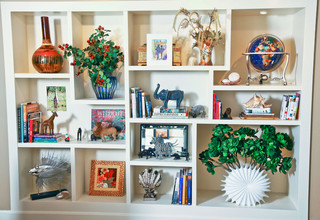 Leawood Reading Den - Traditional - Living Room - Kansas City - by ...