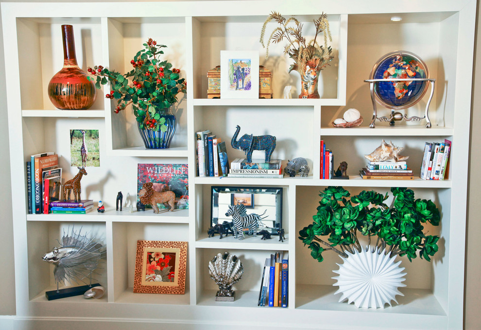 Leawood Reading Den - Traditional - Living Room - Kansas City - by ...