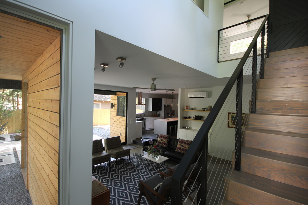 Leedle-Flood Addition - Contemporary - Living Room - Atlanta - by ...