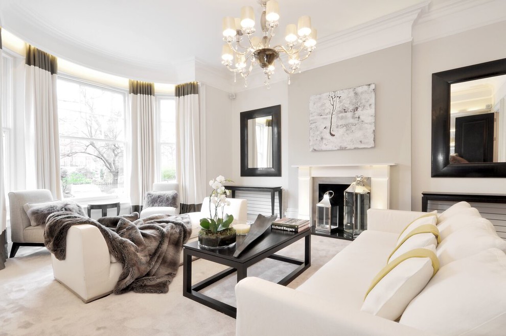 Lennox Gardens - Contemporary - Living Room - London - by Whitebox ...