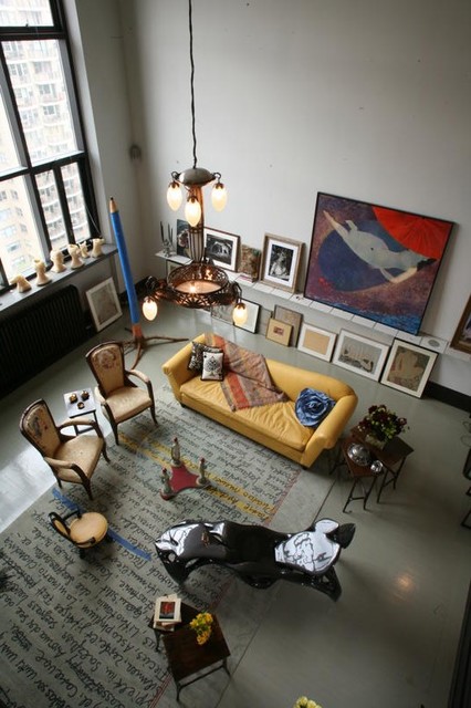 "Letter From Father" Ralo handmade custom carpet - Modern - Living Room ...