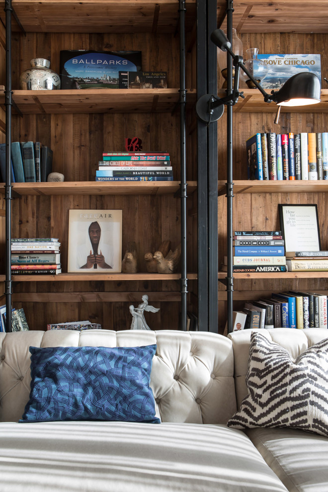 Library - Farmhouse - Living Room - Los Angeles - by Lori Dennis, ASID ...