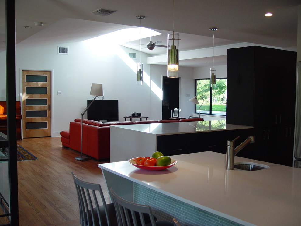 Lighted cupola - Modern - Living Room - Austin - by Studio Momentum ...