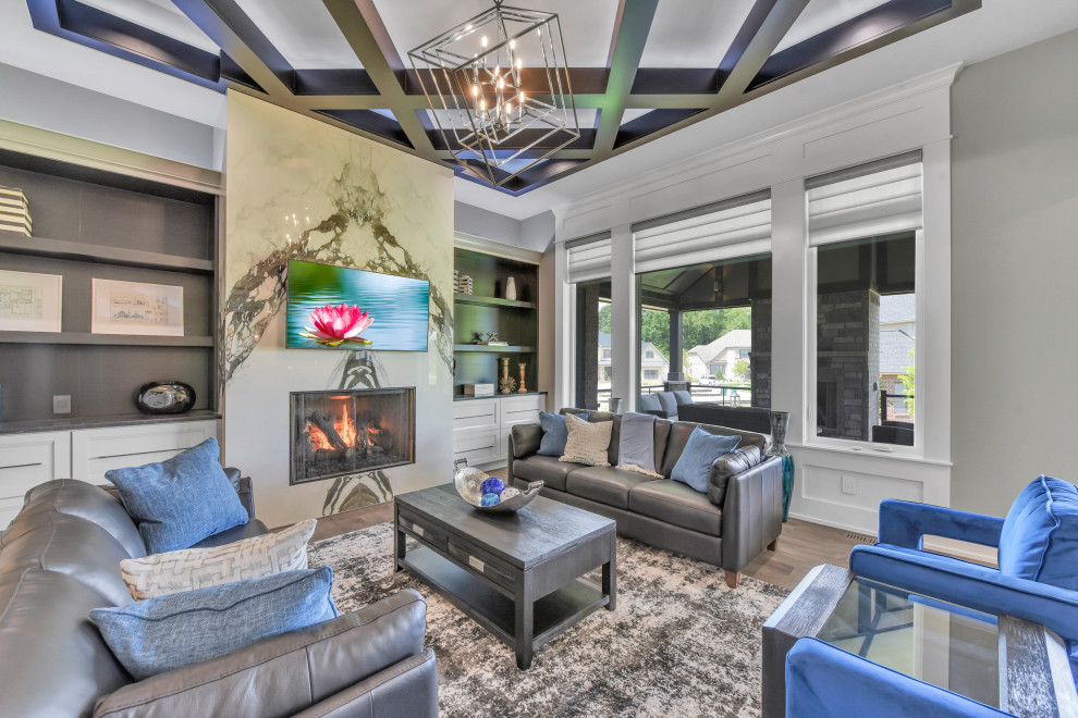 Lisa - Living Room - Detroit - by TK Design & Associates | Houzz