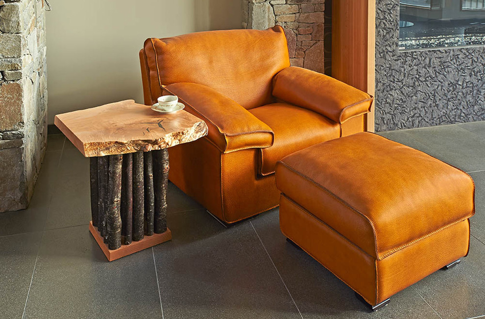 LIVE EDGE Living Room - Contemporary - Living Room - Vancouver - by ...