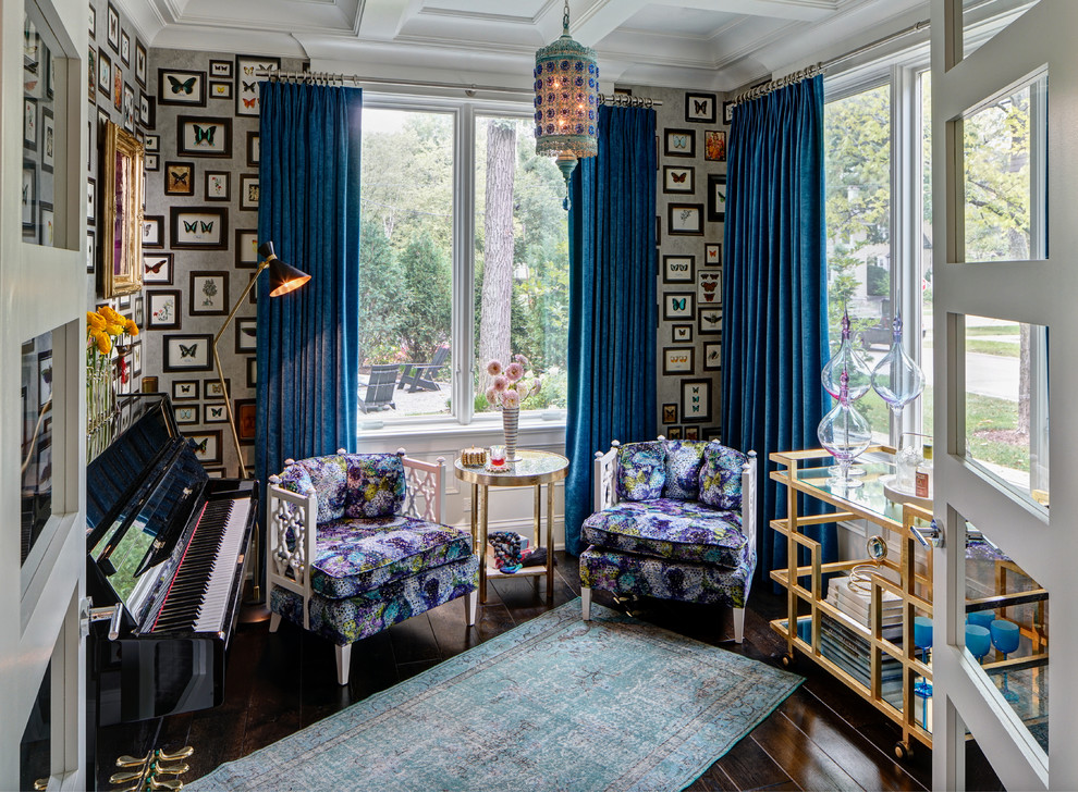 Lively Lepidopterarium - Eclectic - Living Room - Chicago - by Julia ...