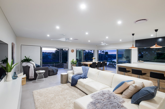 Living - Modern - Living Room - Sydney - by Ambient Constructions ...