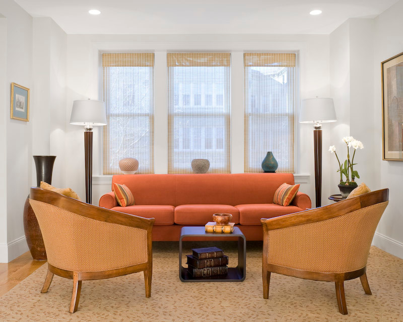 Living and Dining in a City Brownstone - Traditional - Living Room ...