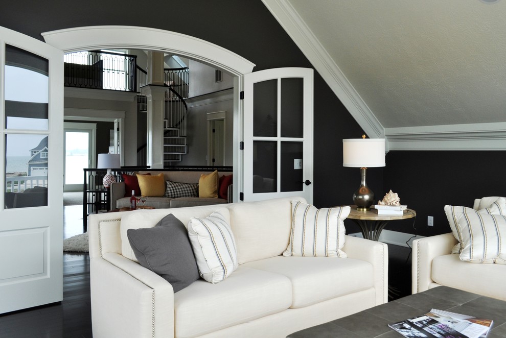 Living & Great Room - Contemporary - Living Room - Cleveland - by User ...