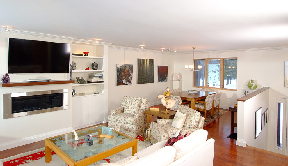 Living/Dining Open Concept - Contemporary - Living Room - Toronto - by ...