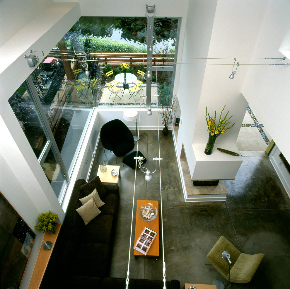 Living From Above - Modern - Living Room - Los Angeles - by Equinox ...