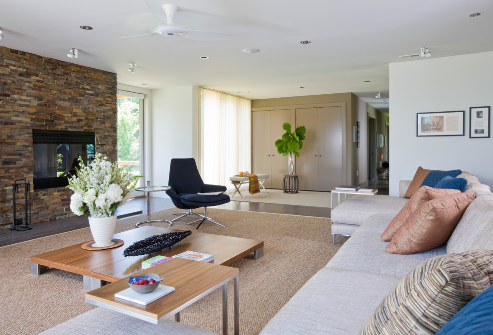 Living Room, entry beyond - Contemporary - Living Room - Baltimore - by ...