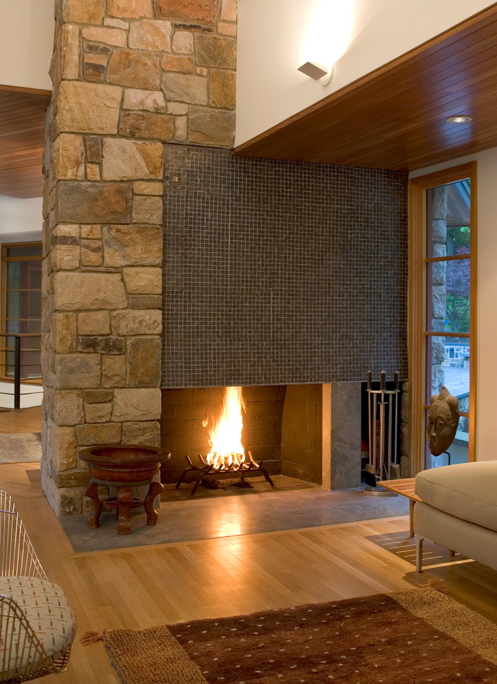 Living Room Fireplace - Modern - Living Room - Other - by Lasley ...