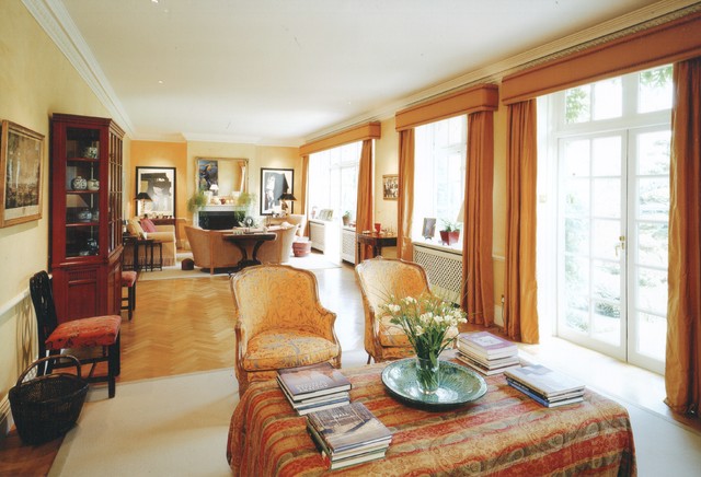 Living Room Interior Design - Wimbledon, London - Traditional - Living ...