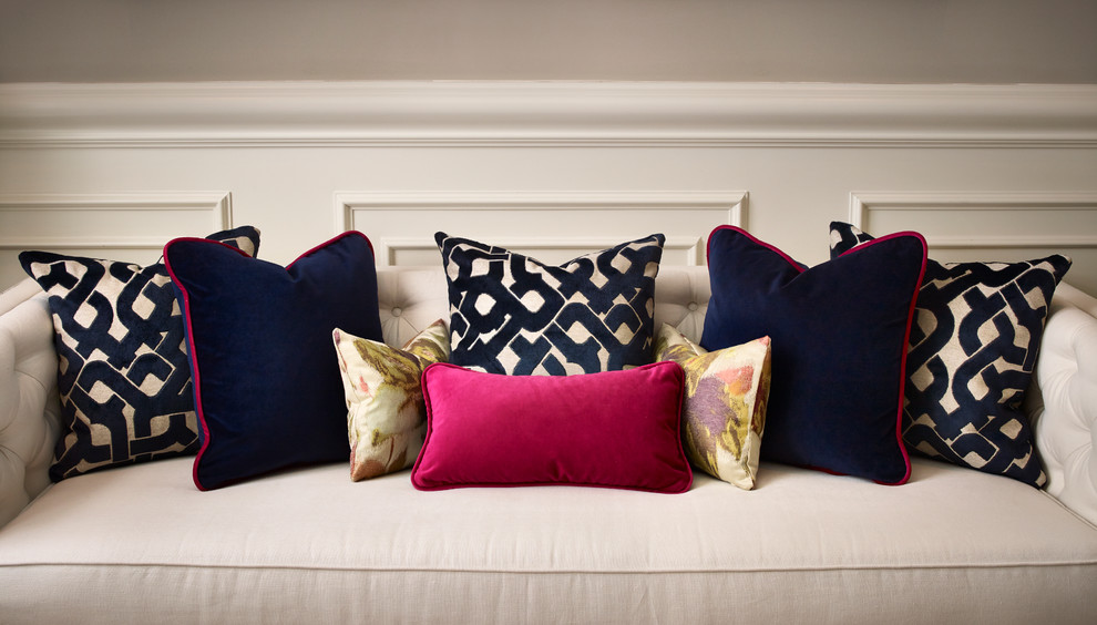 Living room - Transitional - Living Room - Toronto - by JF Fabrics | Houzz