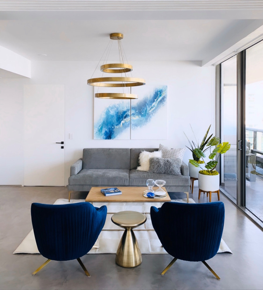 Living Room - Beach Style - Living Room - Miami - by MILA DESIGN | Houzz