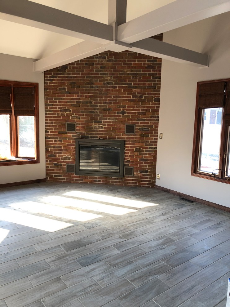 Living Room Renovation with Floor Heating - Living Room - by ...