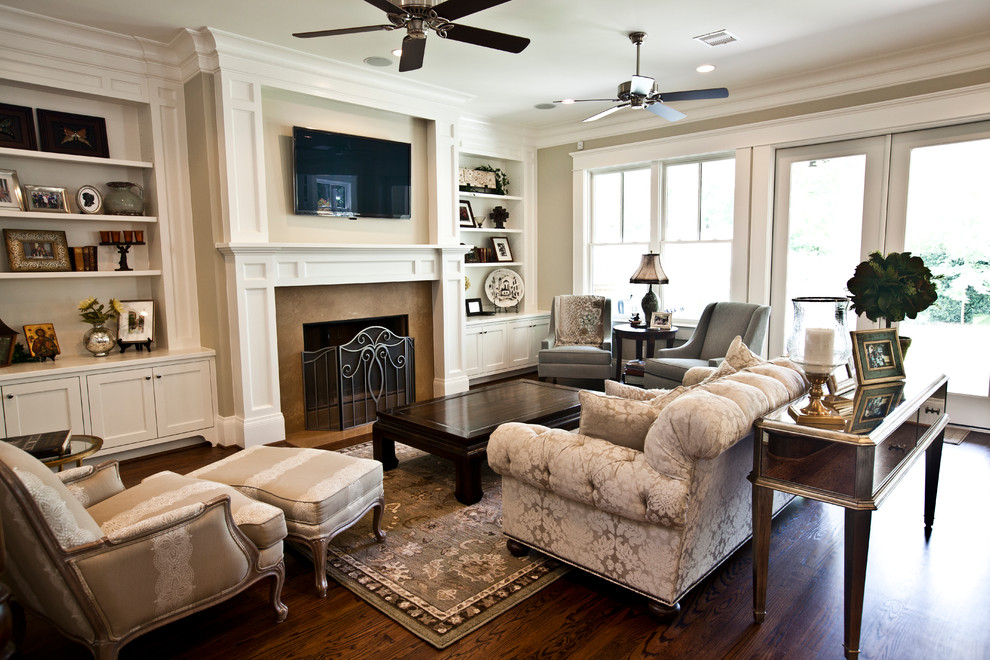 Living Room - Transitional - Living Room - Houston - by Ridgewater ...