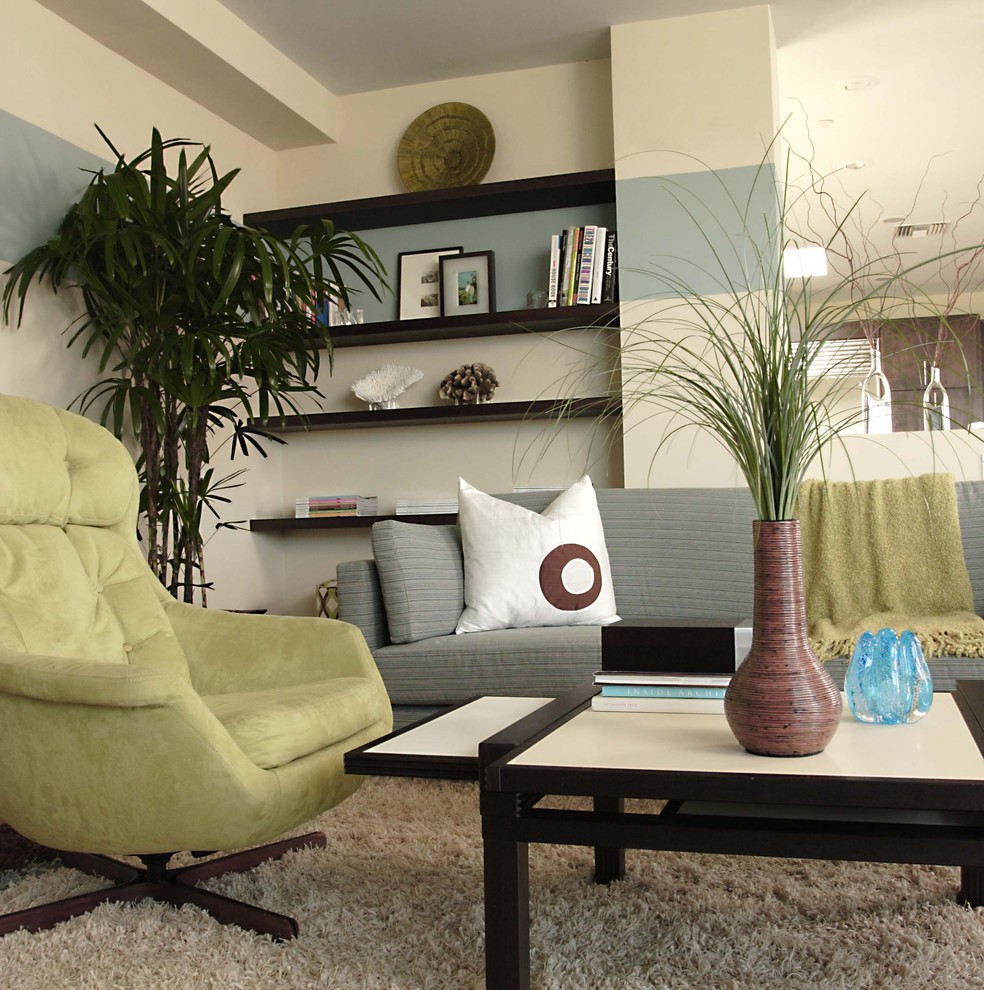 Living Room - Modern - Living Room - Los Angeles - by Susan Deneau ...