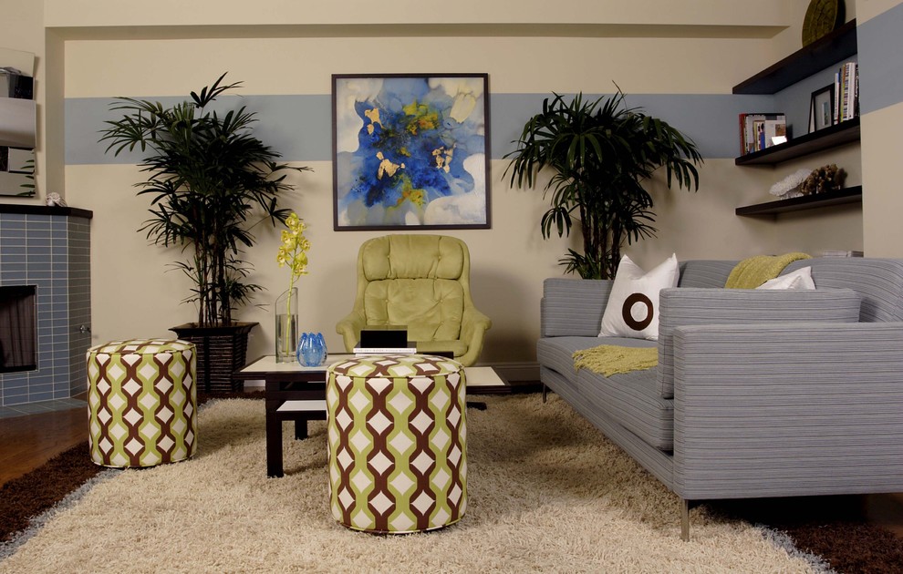 Living Room - Modern - Living Room - Los Angeles - by Susan Deneau ...