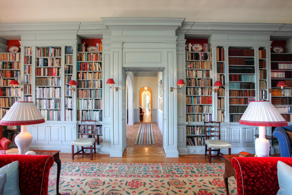Living Room with Amazing Millwork - Traditional - Living Room - Other ...