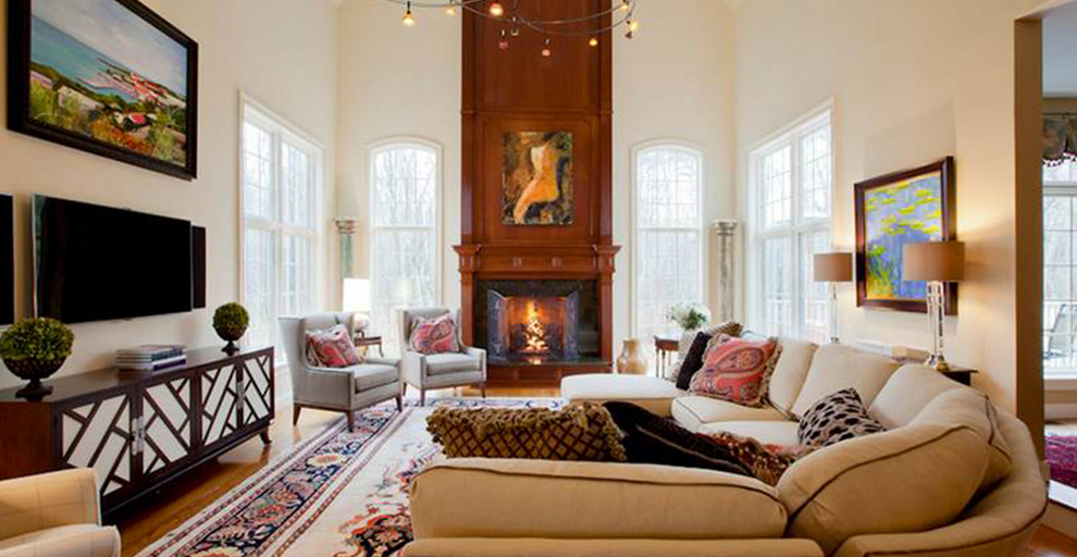 Living Rooms - Traditional - Living Room - Boston - by Nancy Boughton ...