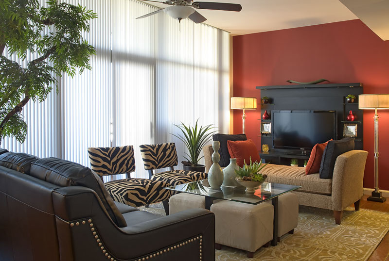Local Room Makeovers - Modern - Living Room - Dallas - by Landry ...