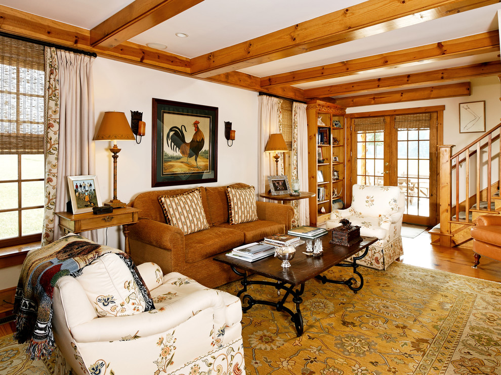 Log Cabin Transformation - Rustic - Living Room - DC Metro - by ...