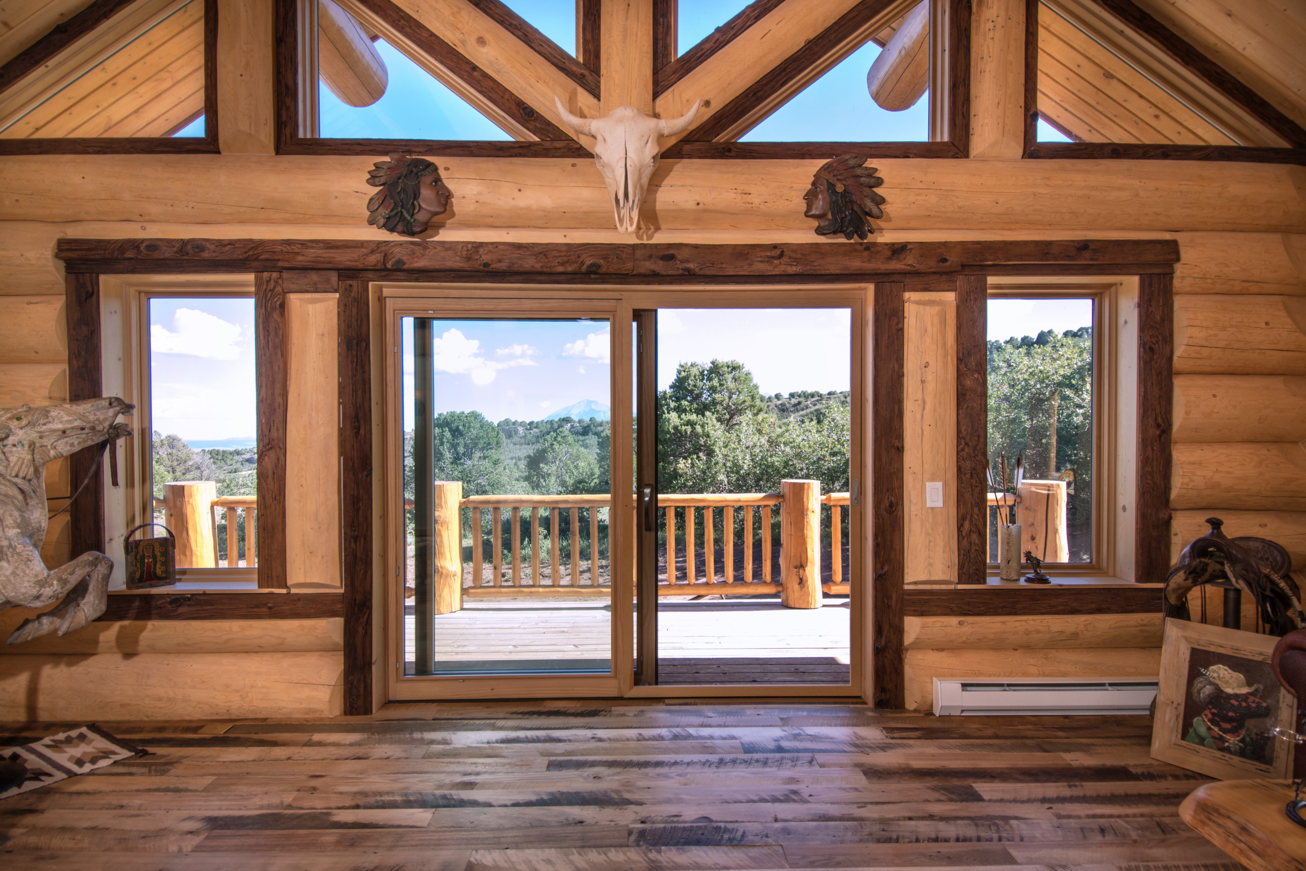 Log Window Trim Photos Ideas Houzz