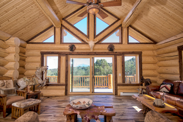 Trim Interior Designs Log Home