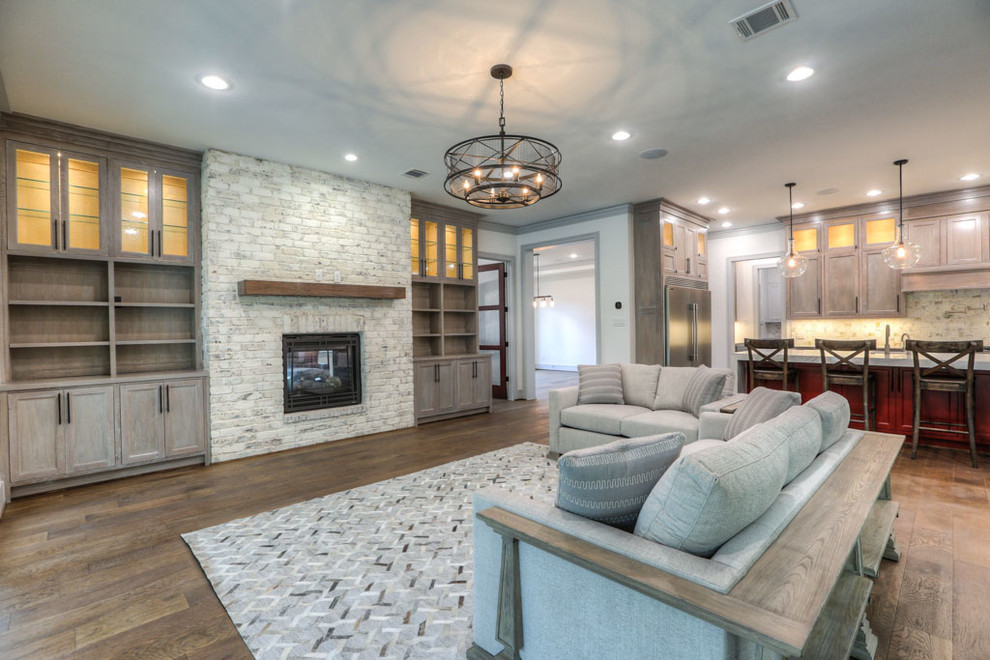 Lomness Residence - Craftsman - Living Room - Houston - by Alleanza ...