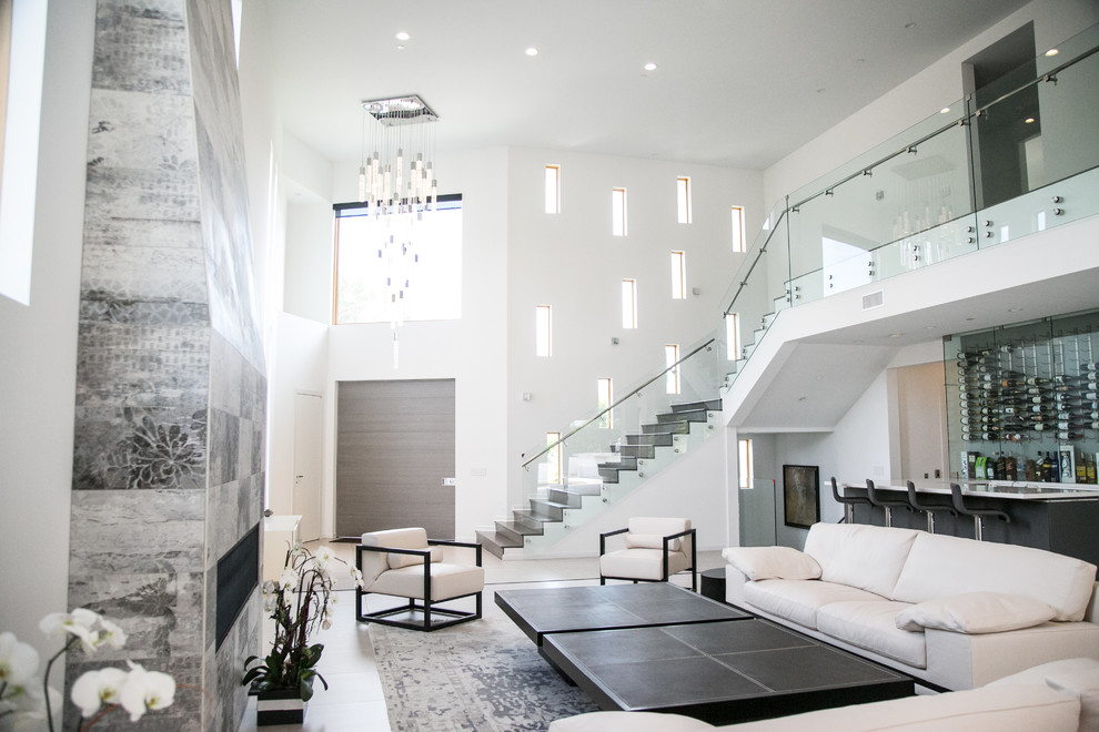 Los Angeles Modern Home Design - Modern - Living Room - Los Angeles ...