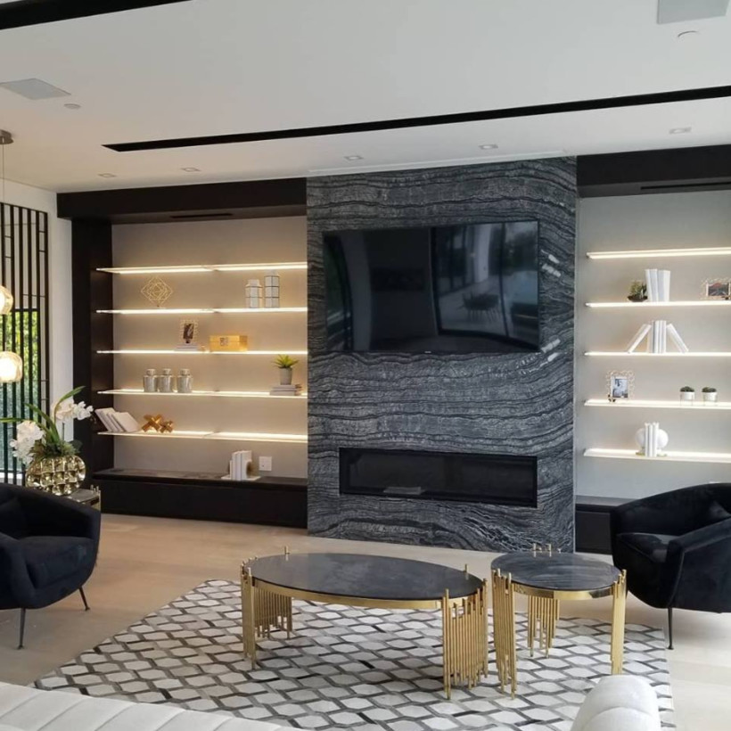 Los Feliz - Modern - Living Room - Los Angeles - by Resonne Building ...