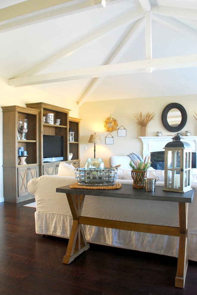 Los Osos California Beach House Remodel - Beach Style - Living Room ...