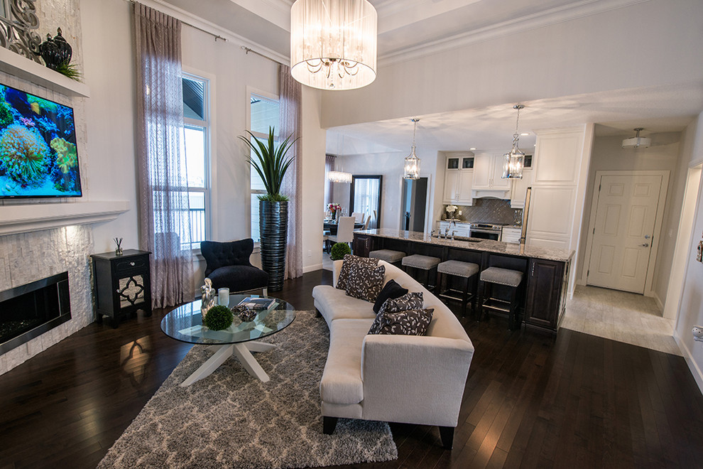 Lucerne - Spec Home - Transitional - Living Room - Calgary - by Legacy ...