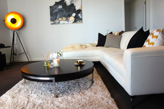 Luxe Effect - Moderno - Salón - Perth - de Perth Style Co. | Houzz