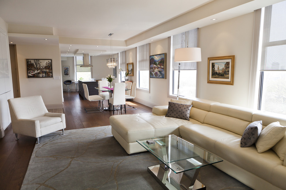 Luxurious Condo Living Room - Contemporary - Living Room - Toronto - by ...